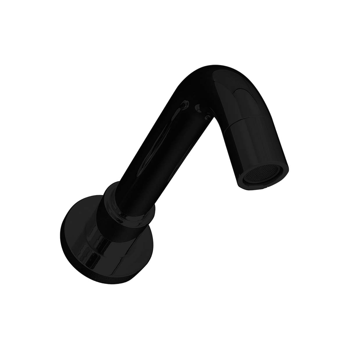 Linkware - Elle Bath Spout Black 150mm - P3252BK-2 | 2Magpies