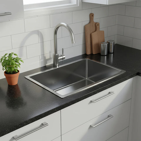 Poseidon - Hand Made Stainless Steel Kitchen Sink Extra Deep - PK22 ...